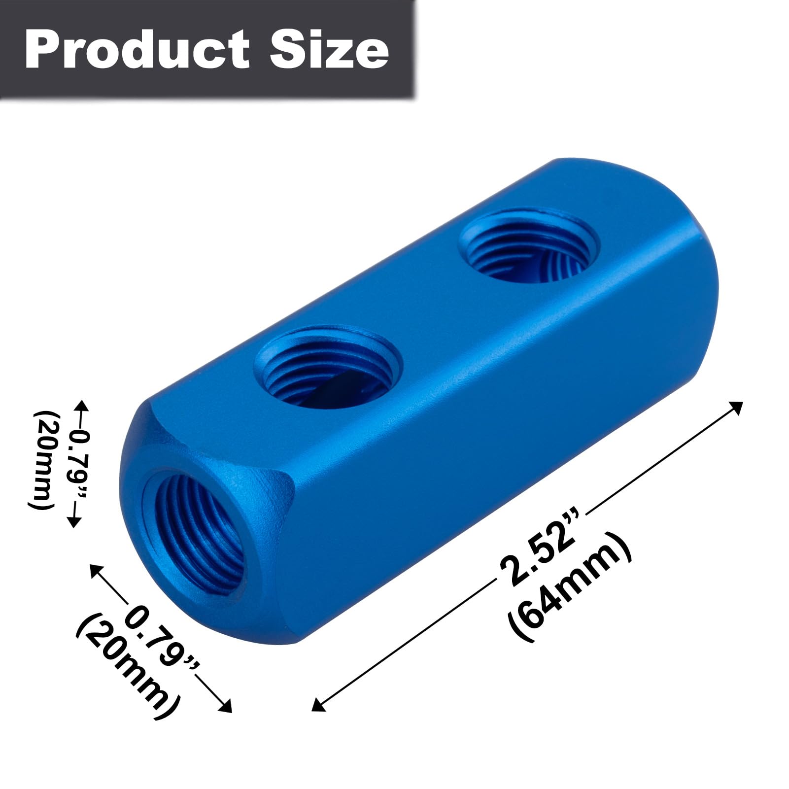 Snapklik.com : 5PCS Air Manifold, 2 Way 5 Port Air Compressor Manifold ...