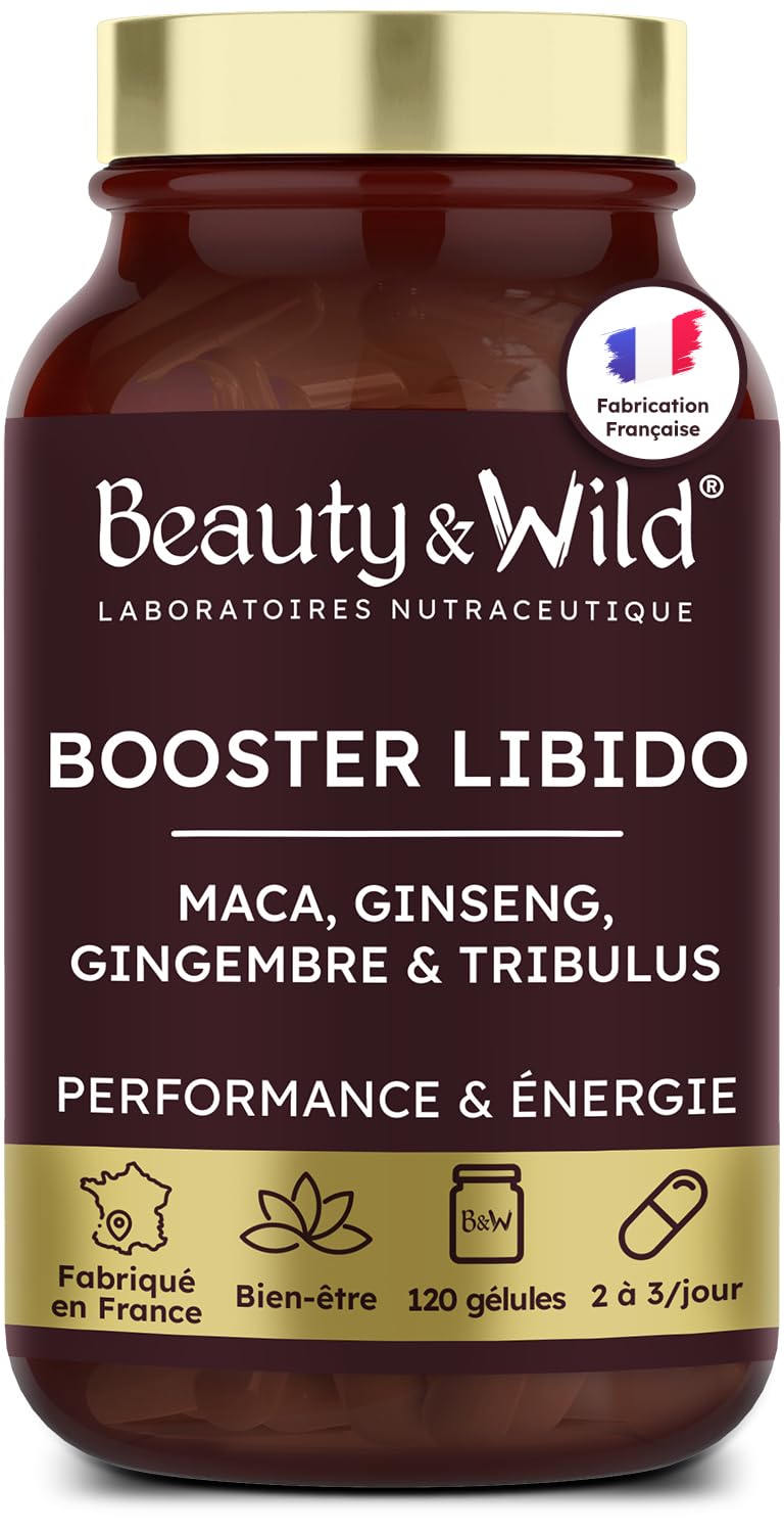 Libido - Complément Alimentaire Maca, Gingembre, Ginseng, Tribulus ...