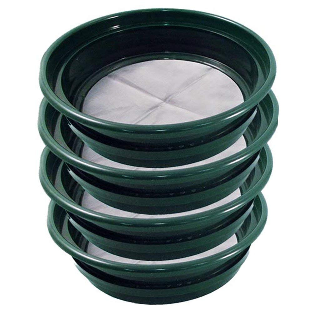 Snapklik.com : ASR Outdoor 4pc Gold Panning Classifier Screen Set