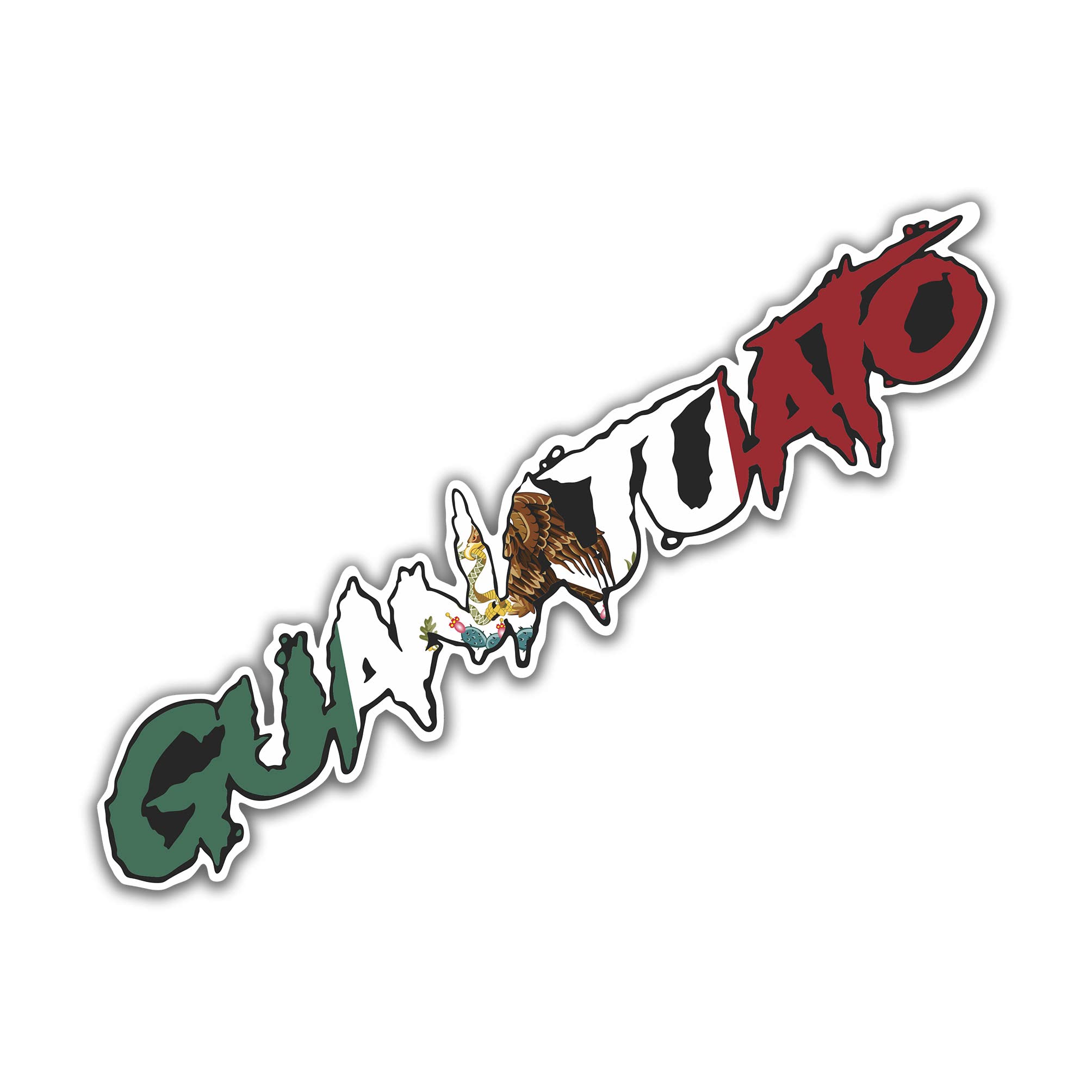 Amazon.com - Edward Mexico Sticker Guanajuato GTO Decal Mexico Letters ...