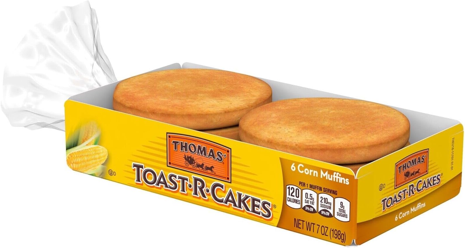 Amazon.com: Generic Thomas's Toast R Cakes - 7 Ounces - 2 Packs ...