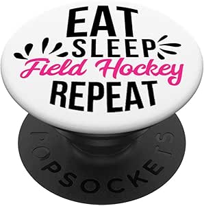Amazon.com: Eat Sleep Field Hockey Repeat Motivational Gift ACE031a ...