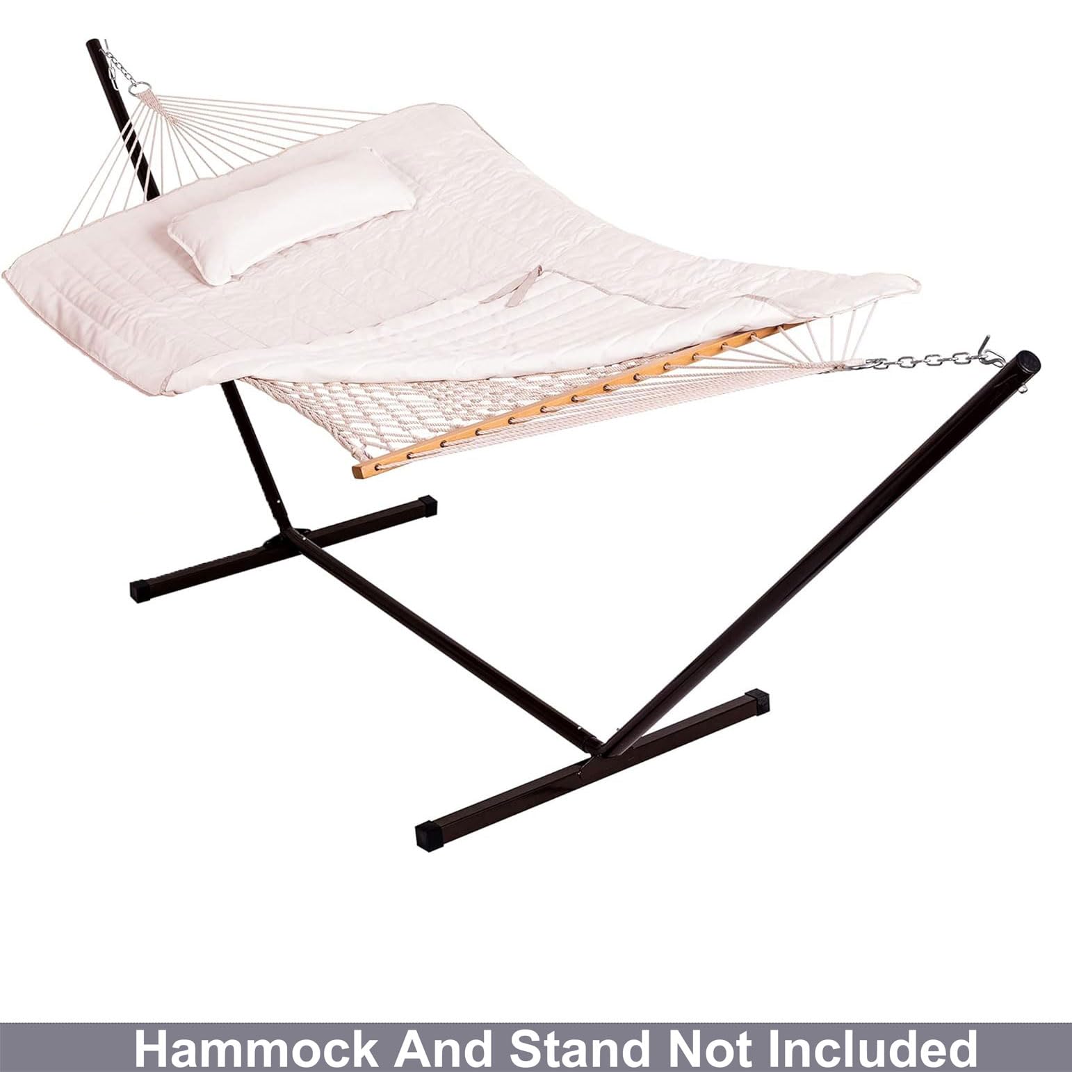 Lazy Daze Hammocks 2 Person Hammock Pad with Pillow, Double Polyester ...