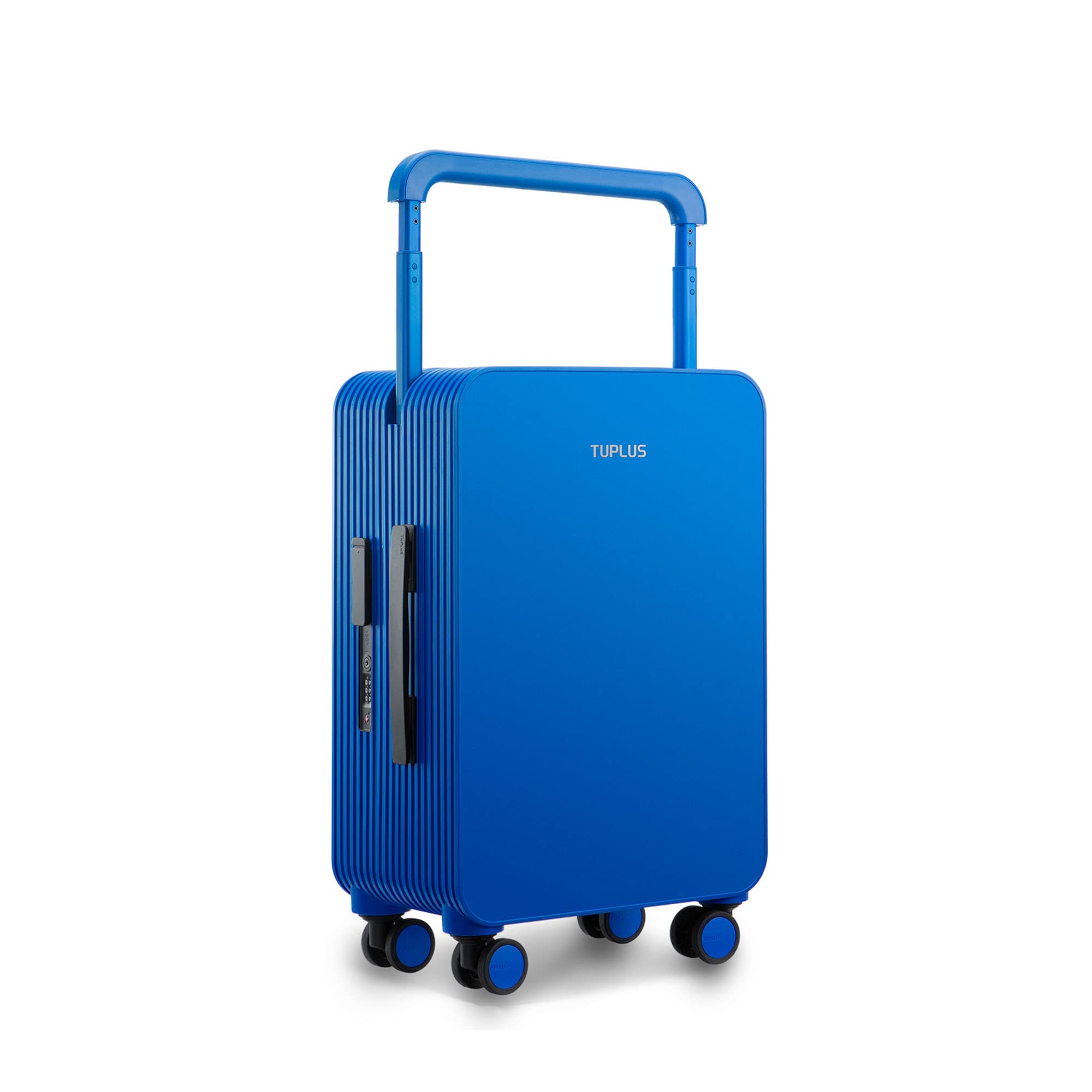 TUPLUS Suitcase ABS Hard Shell Luggage with 4 Spinner Wheels Hold Check ...
