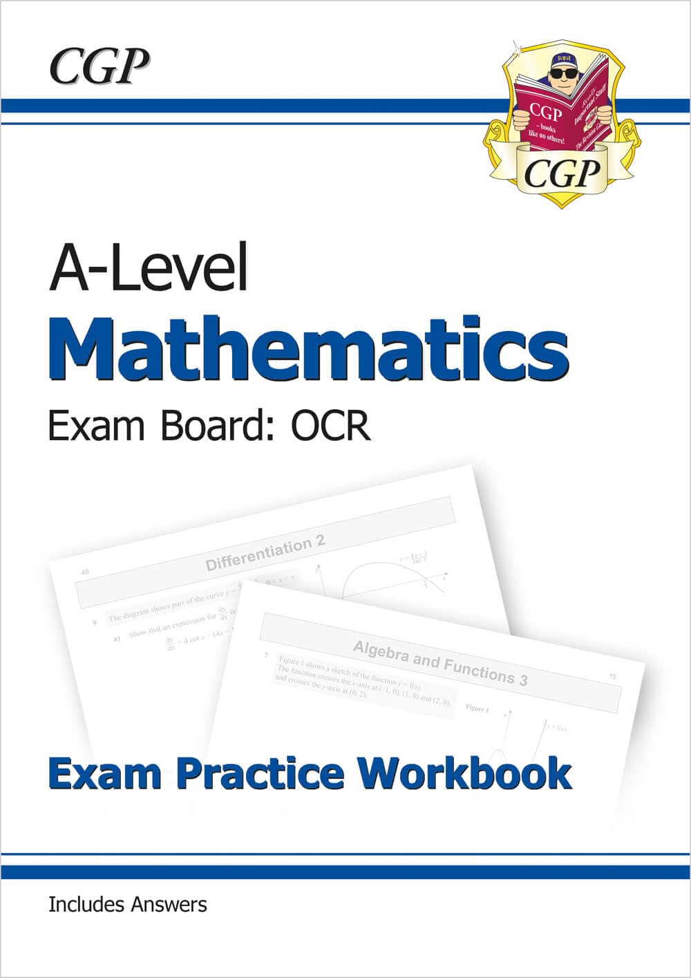 A-Level Maths OCR Exam Practice Workbook (includes Answers): for the ...