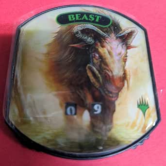Amazon.co.jp: MTG Token Counter Beast 99 Count : Toys & Games