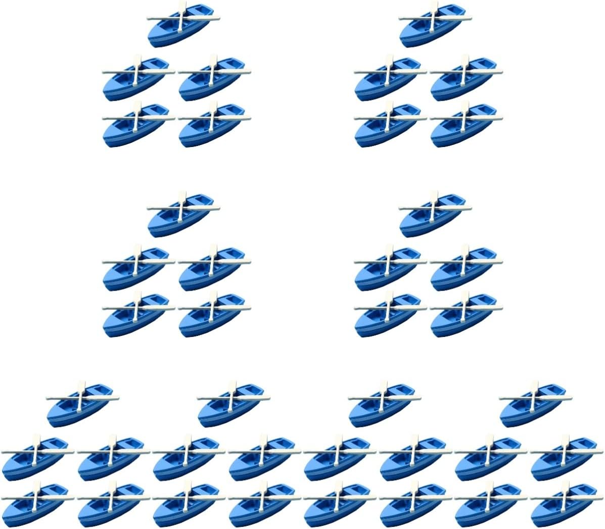 Amazon.com: 40 sets Landscape Wood Decors Small Doll Ornament Ocean ...