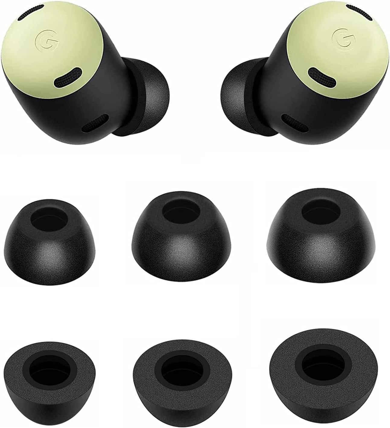 Amazon.com: Rqker Foam Eartips Compatible with Pixel Buds Pro Earbuds ...