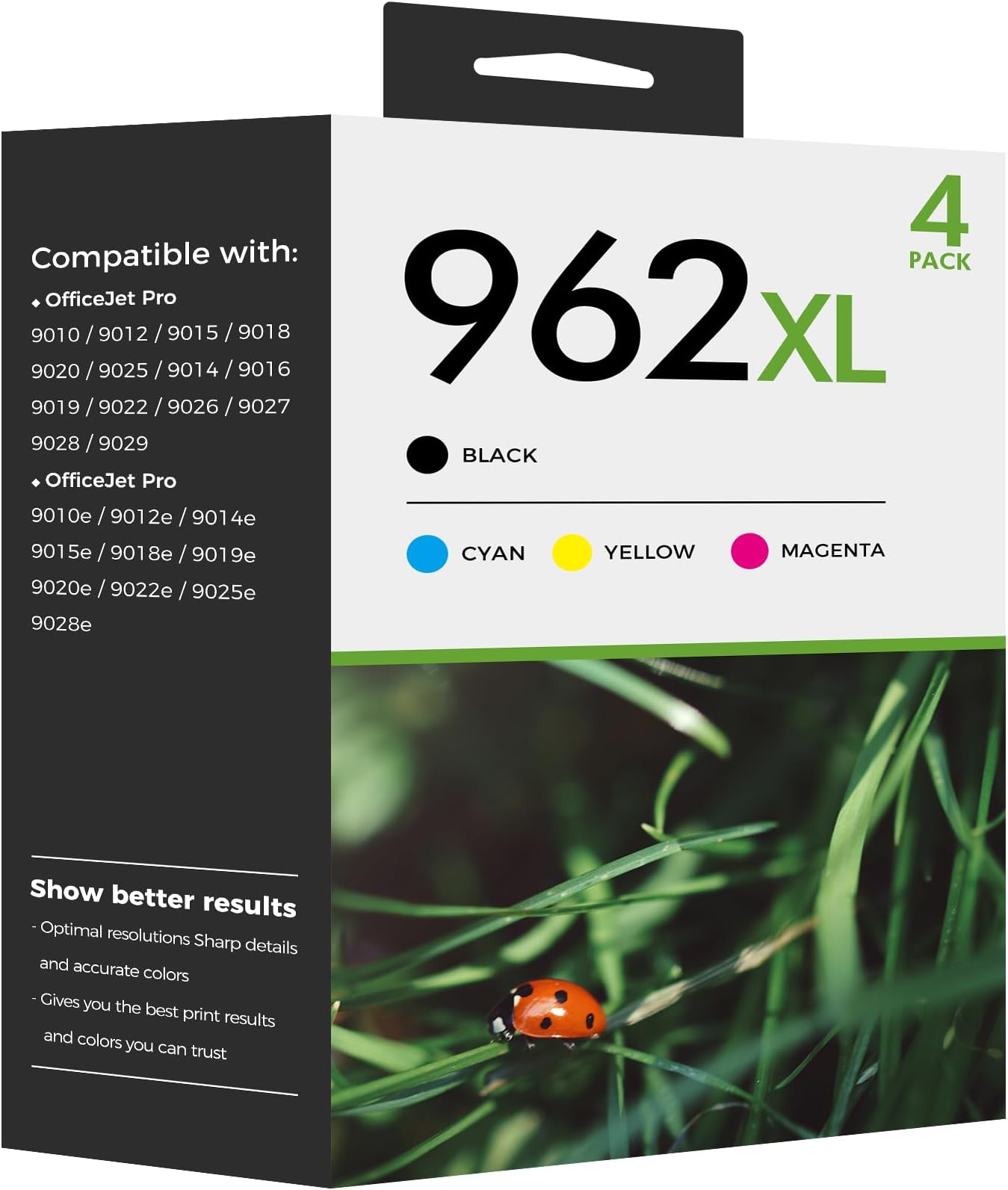 Amazon.com: 962XL 962 Ink Cartridges Combo Pack: Replacement for HP 962 ...