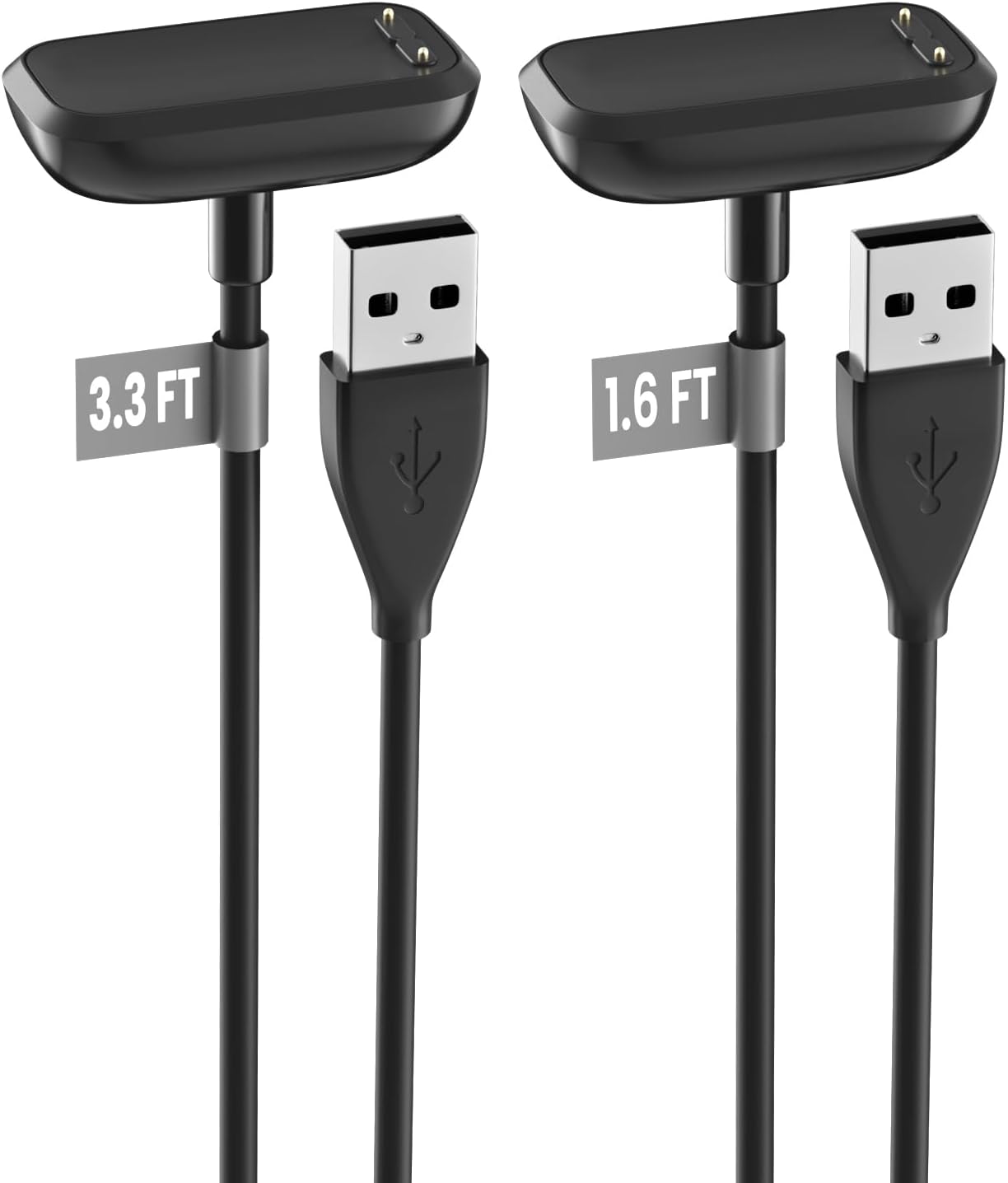 Amazon.com: Fitbit Charge 6 Charging Cable, Official Product, Black ...