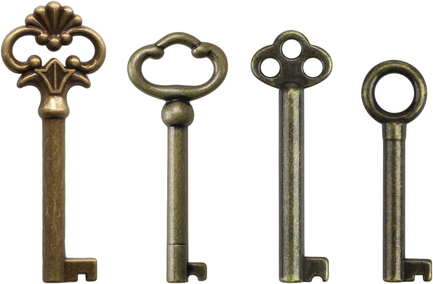 VIDABTE Hollow Barrel Skeleton Key, Universal Barrel Key for Vintage ...