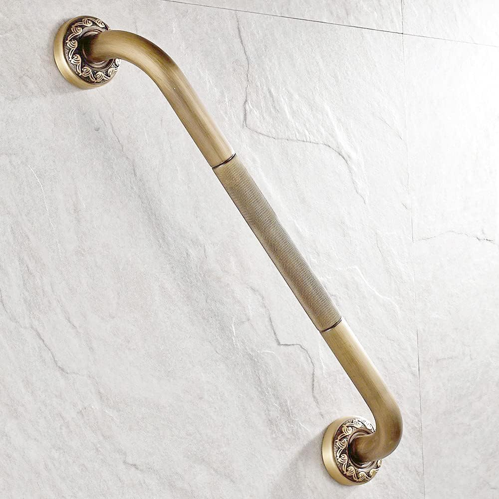 Antique Brass Grab Bars ELLEN Bathroom Safe Grab Bar 30/40/50CM