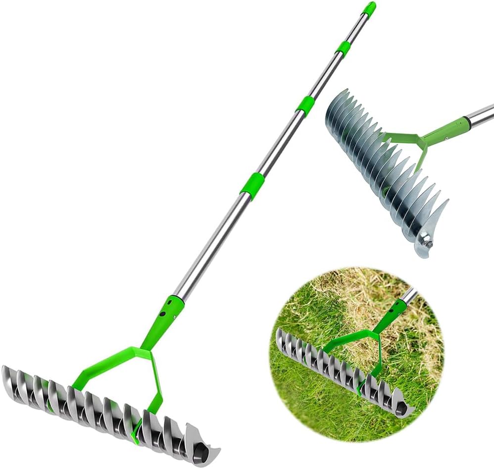FALCON FGR-16 Garden Rake 16-Teeth Metal Head Without Handle for ...