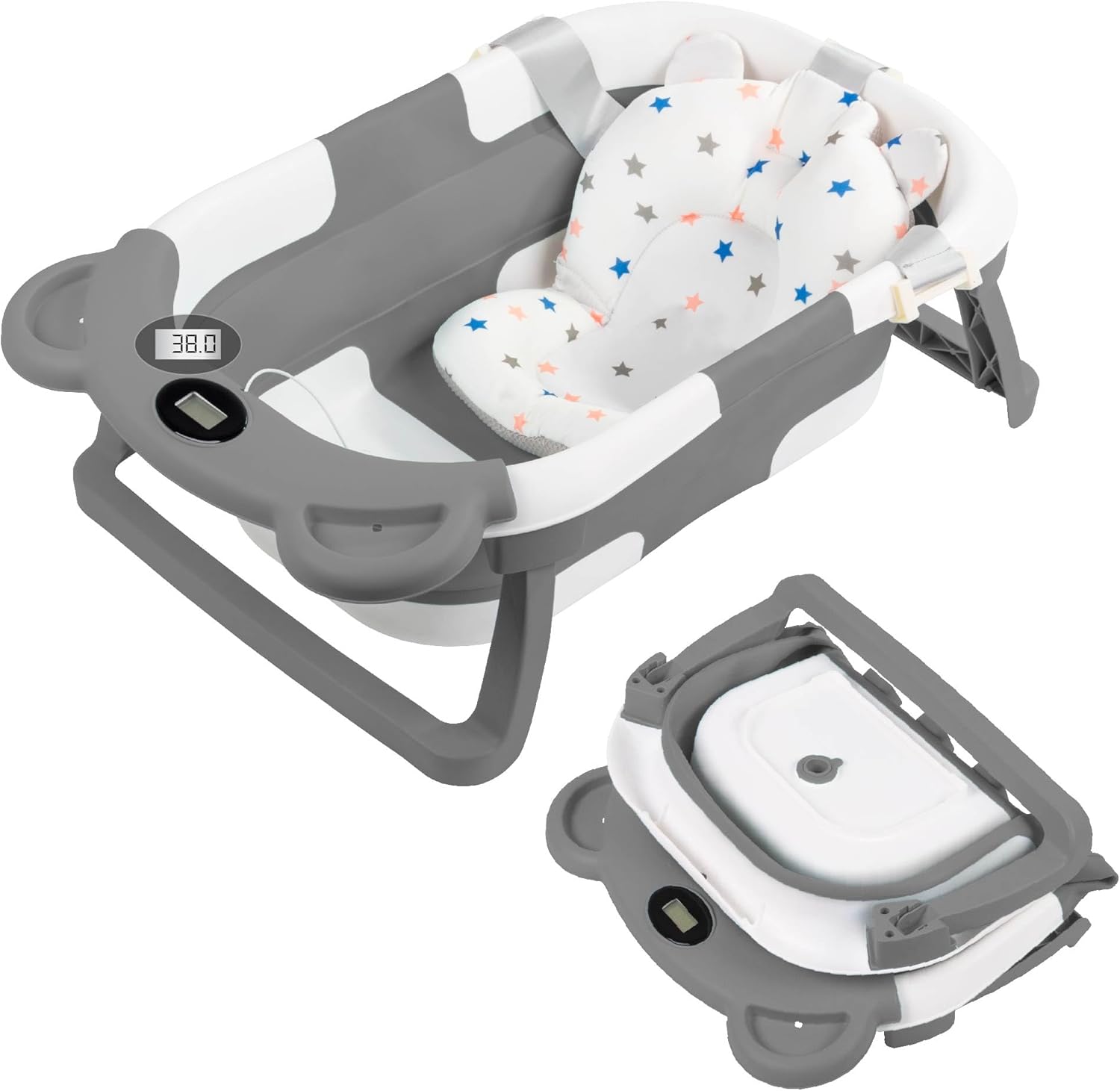 Magma Life Bañera para Bebé: Moderna Tina de Baño Plegable para Bebé ...