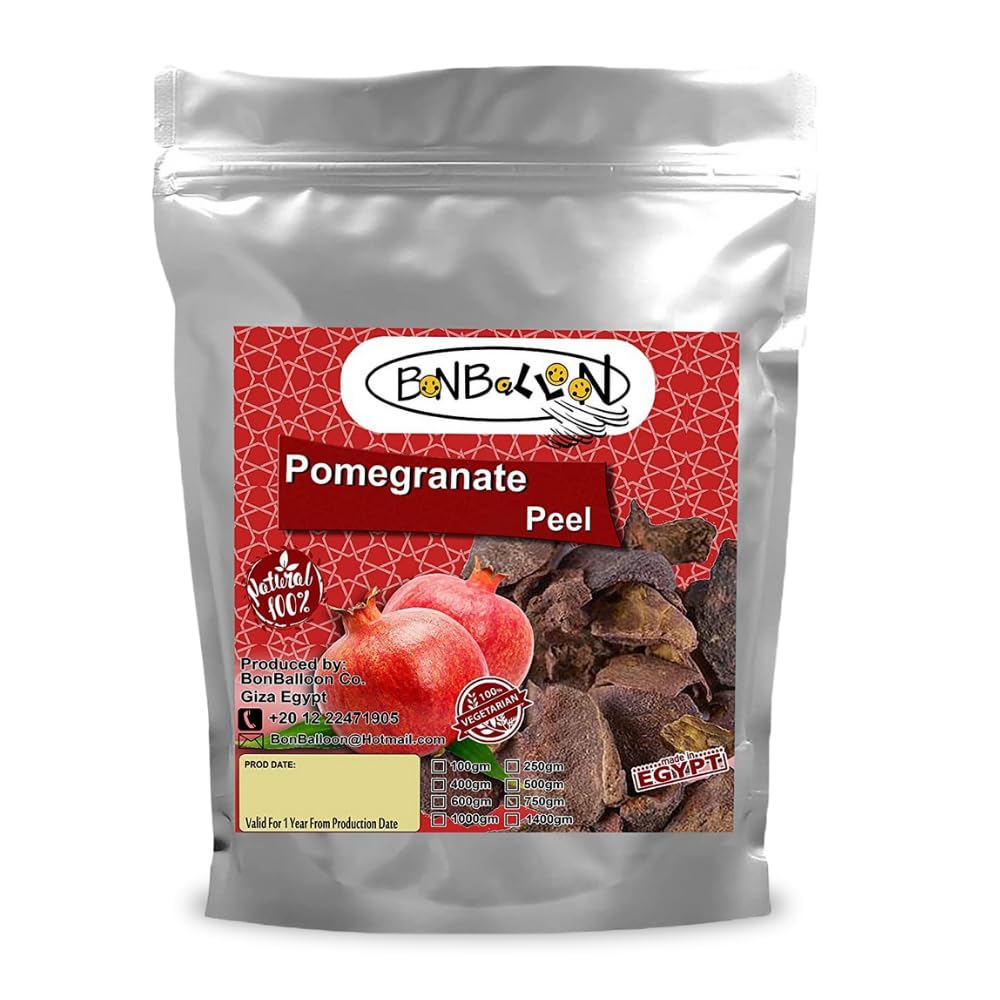 Amazon.com: bonballoon Pomegranate Peel Shell Natural Dry Dried Pure ...