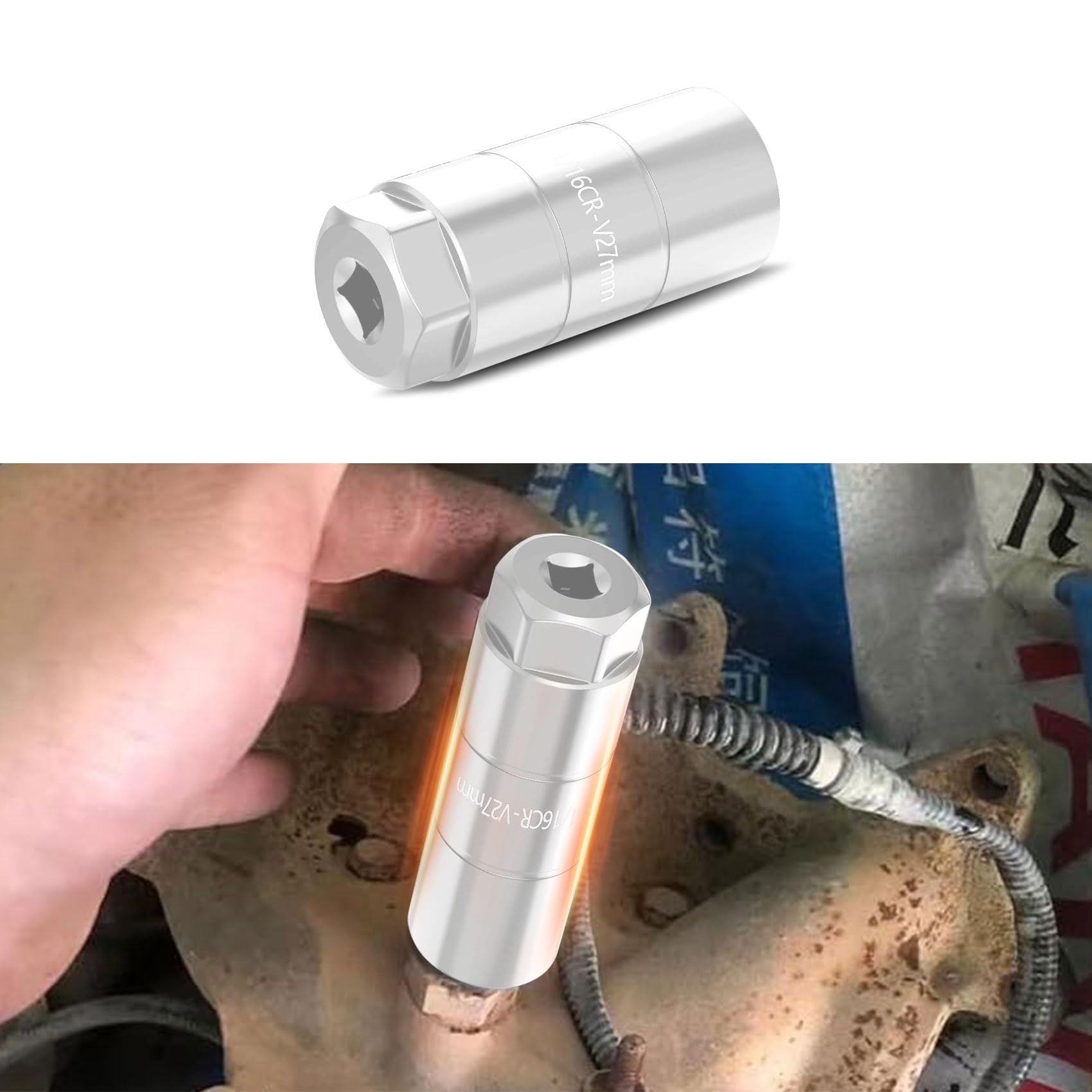 Amazon.com: HEVLE Oil Pressure Switch Socket, 3" Oil Pressure Sensor ...