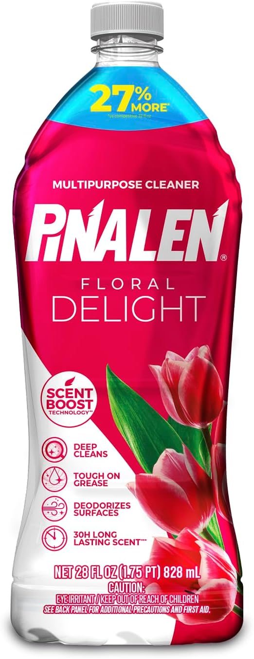 Amazon.com: PINALEN Max Aromas Multipurpose Cleaner - Floral Delight ...