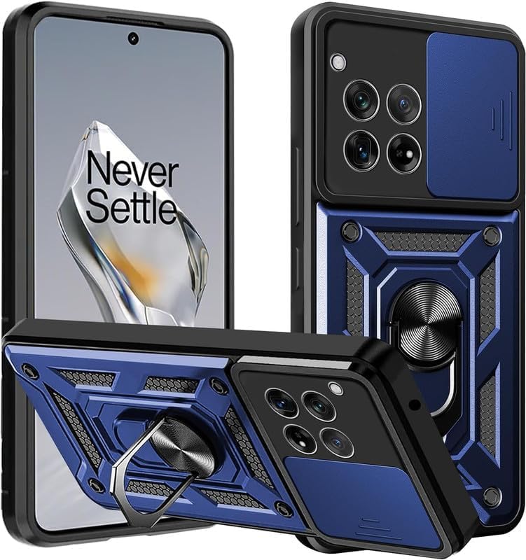 ELICA Shutter Ring Case for OnePlus 12R, Military Grade Protection ...