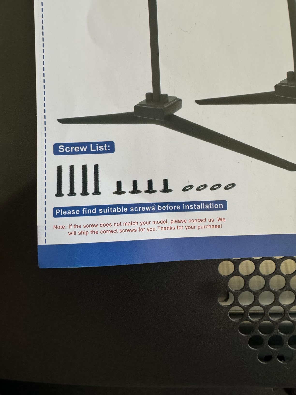 Amazon.com: Metal TV Stand Legs for Panasonic Feet Replacement TV Legs ...