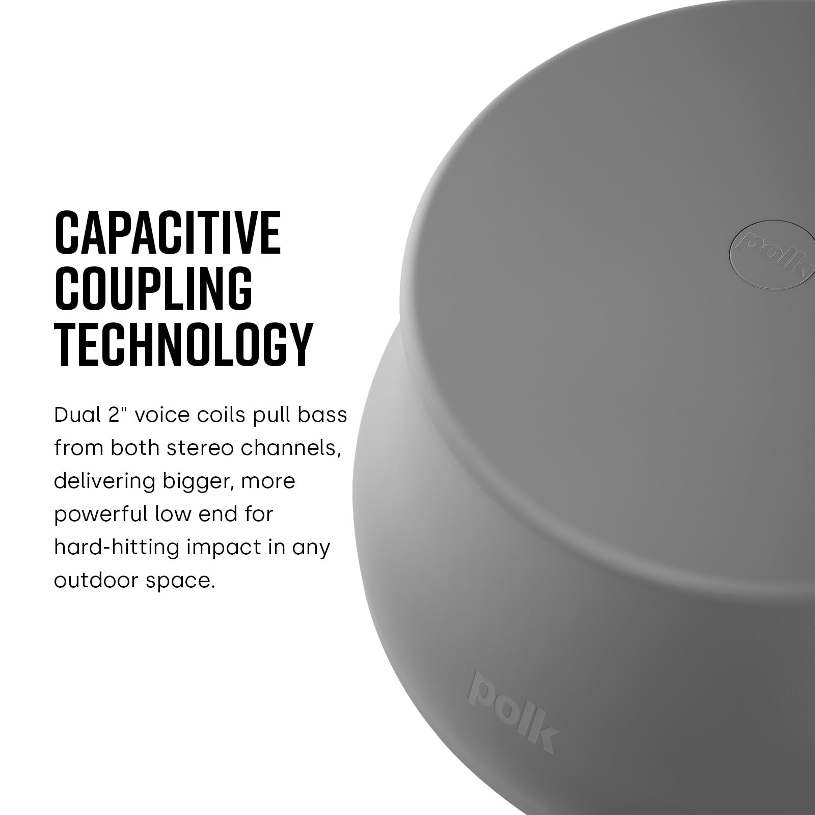 Snapklik.com : Atrium SUB100 Outdoor Passive Subwoofer, Features 10 ...