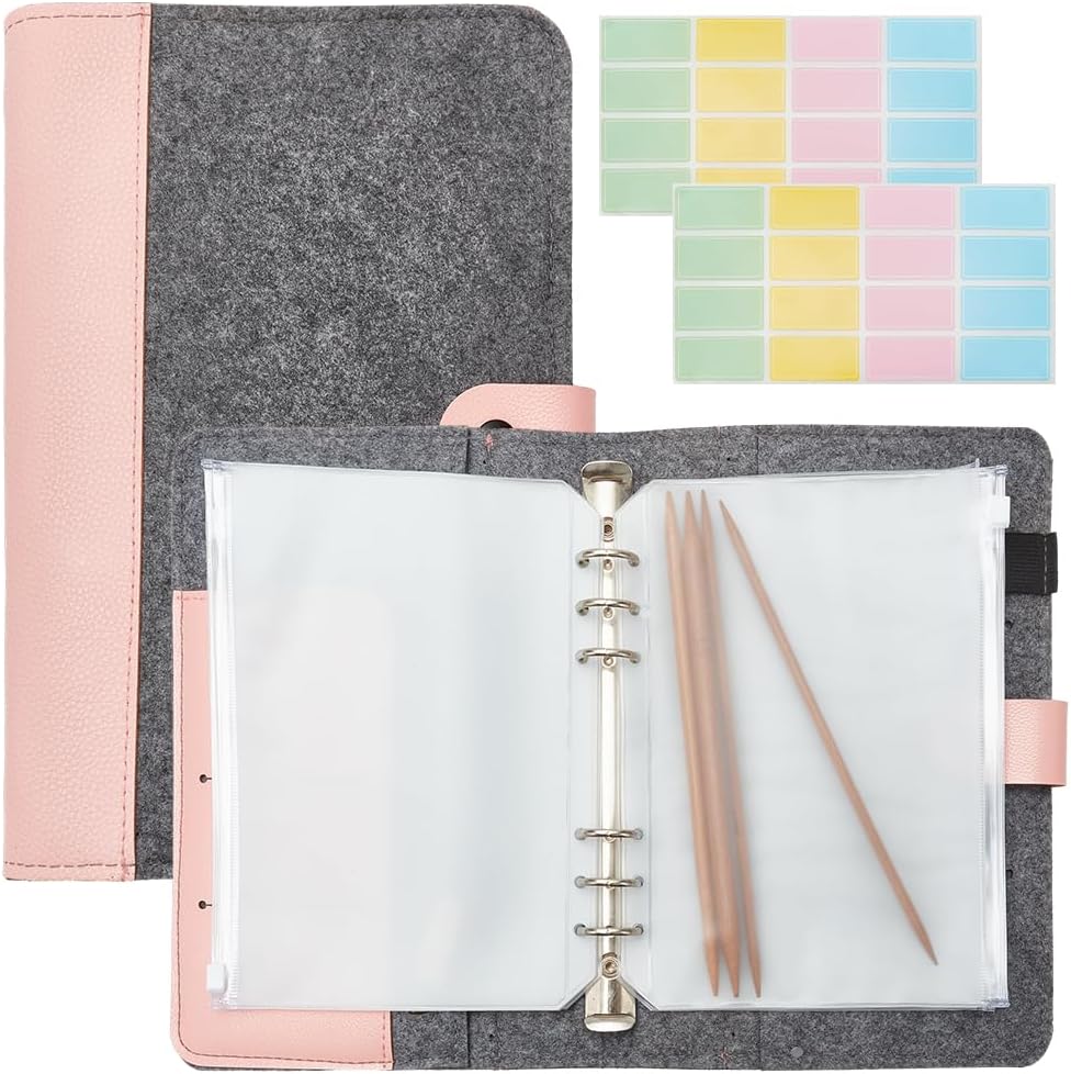 Amazon.com: INFUNLY A Set of Felt Circular Knitting Needle Case 10×7 ...