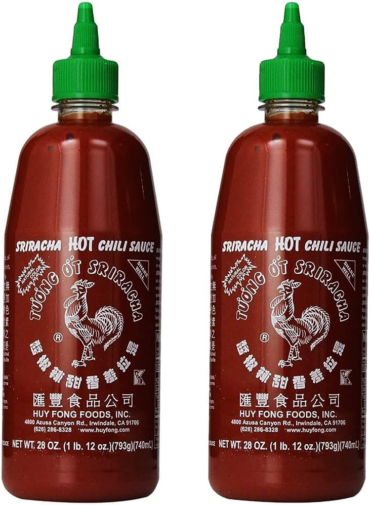 Amazon.com : The Original Huy Fong Sriracha, 17 OZ Rooster Sriracha ...