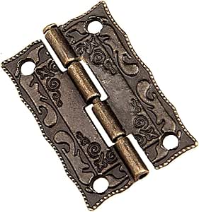 Amazon.co.jp: Hinges for Wooden Boxes, Flat Hinges, Mini Hinges, Wear ...