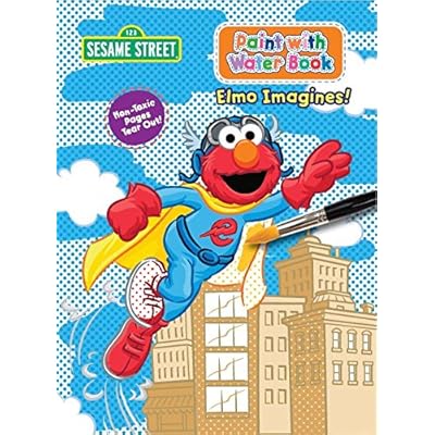 Buy Sesame Street Paint with Water Activity Book - Elmo Imagines ...