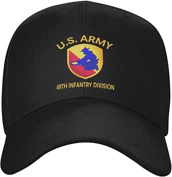 GeZiHo US Army 49th Infantry Division Classic Hat Fashion Casquette ...