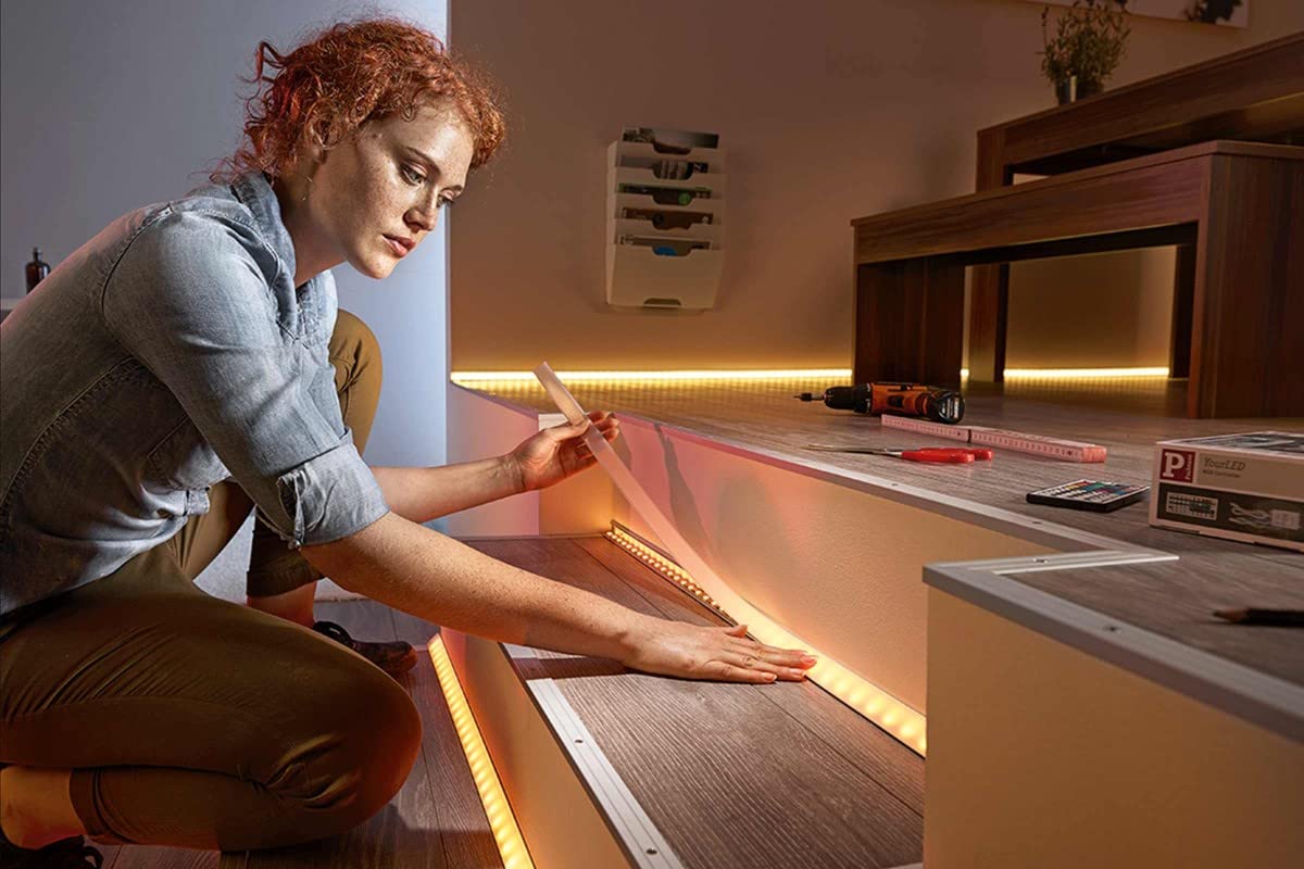 Snapklik.com : GUPUP COB TV Rope Light 70 Inch,White LED Strip Light 16 ...