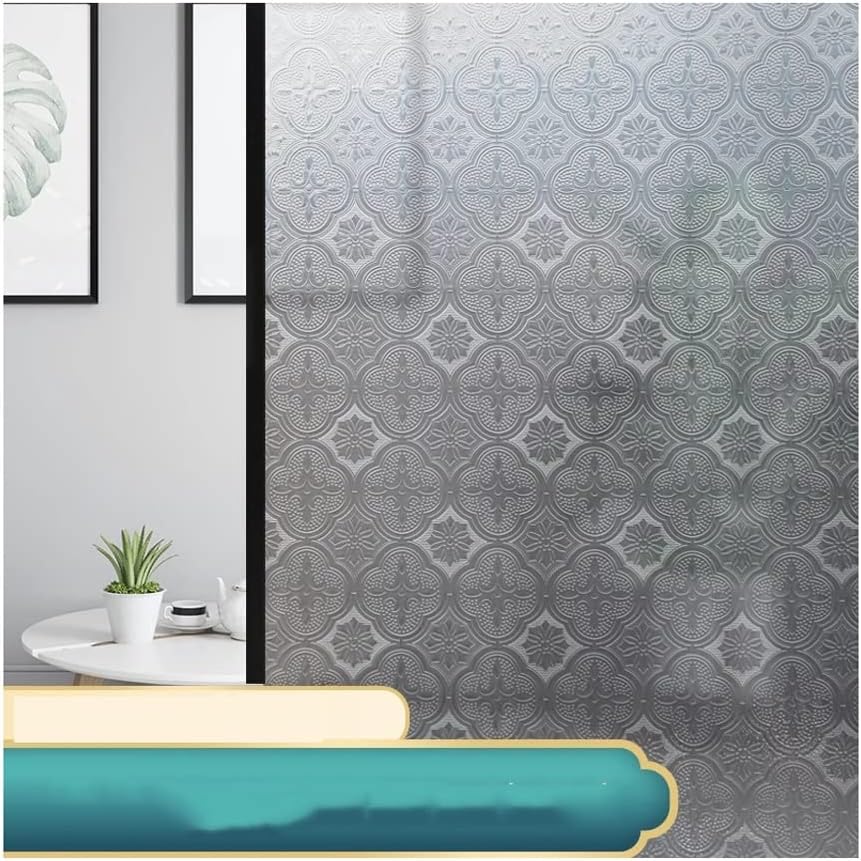 Amazon.com: Window Film Begonia Flower Glass Sticker Retro Window ...