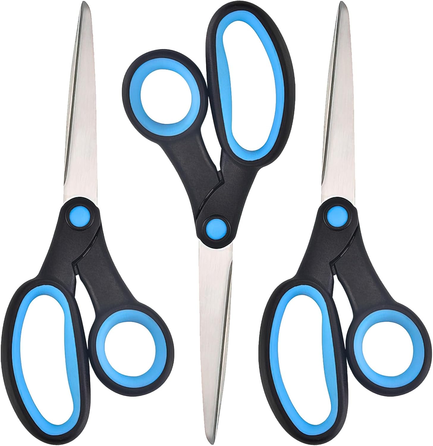 Amazon.com : Left Handed Scissors for Adults, 8 Inch Lefty Scissors ...