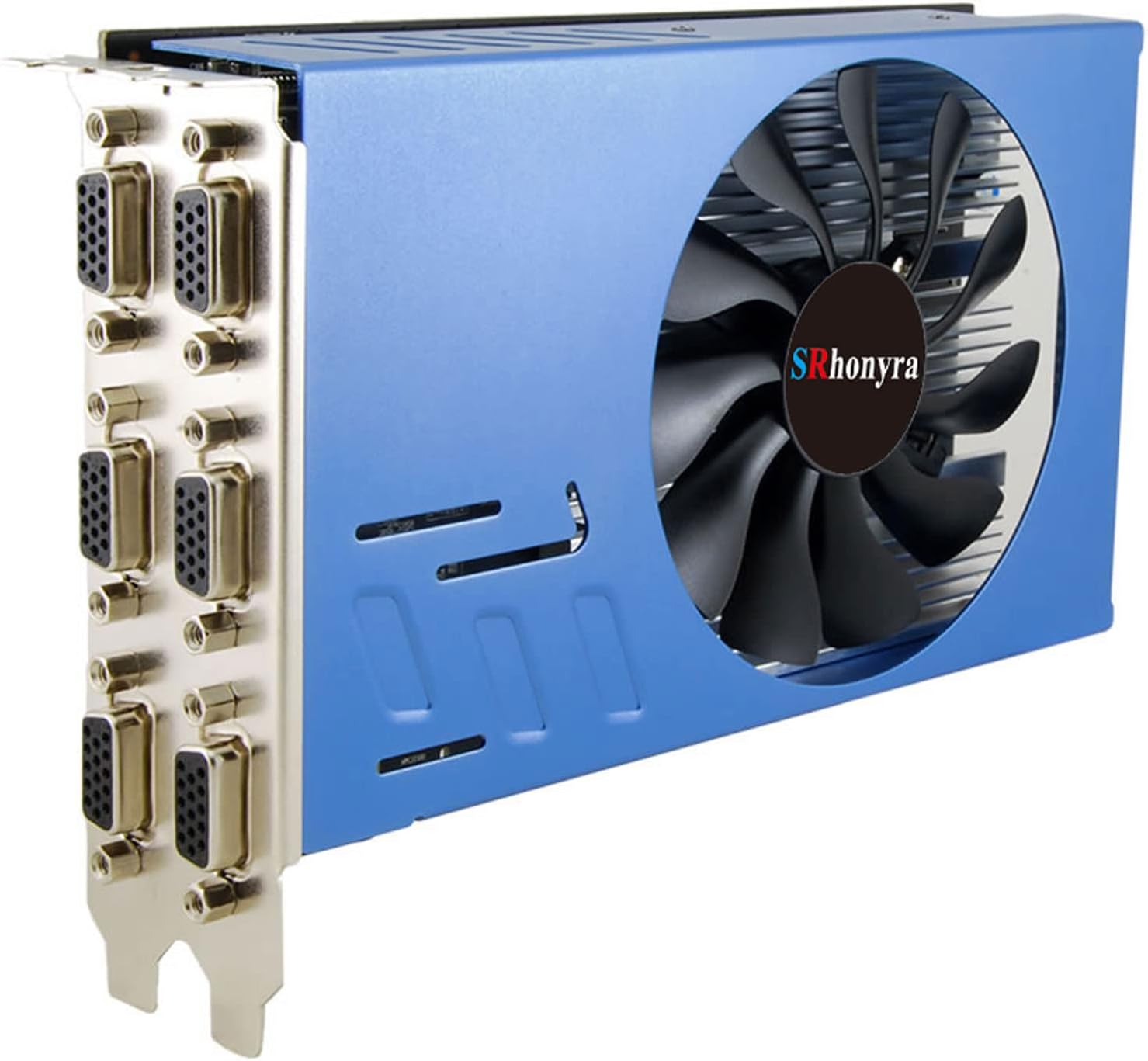 Amazon.com: SRhonyra 6 Monitor Video Card R7 350 6 VGA Graphics Card ...