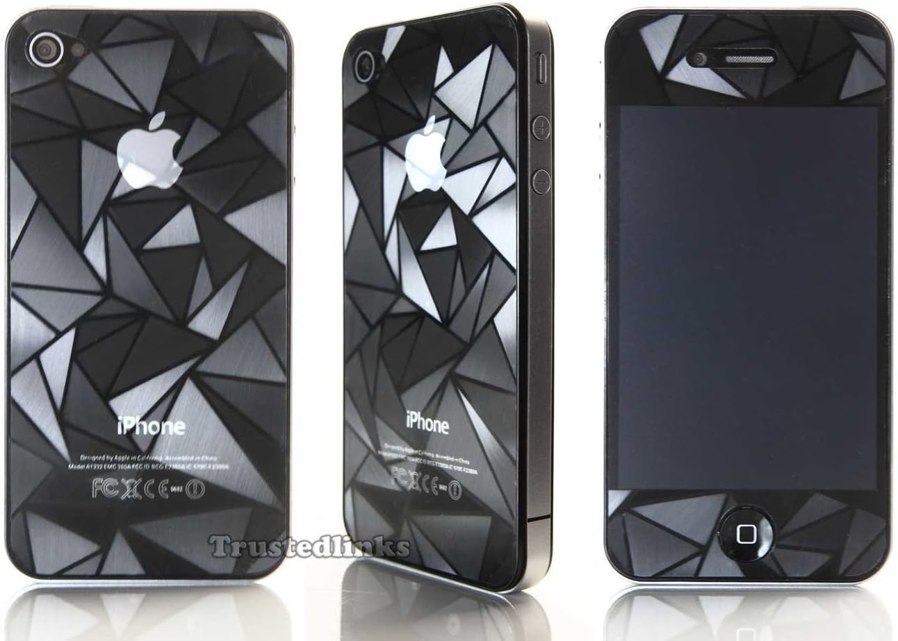 SAMAR® - Supreme Quality 3D Bling Crystal Clear Matte Diamond Screen ...