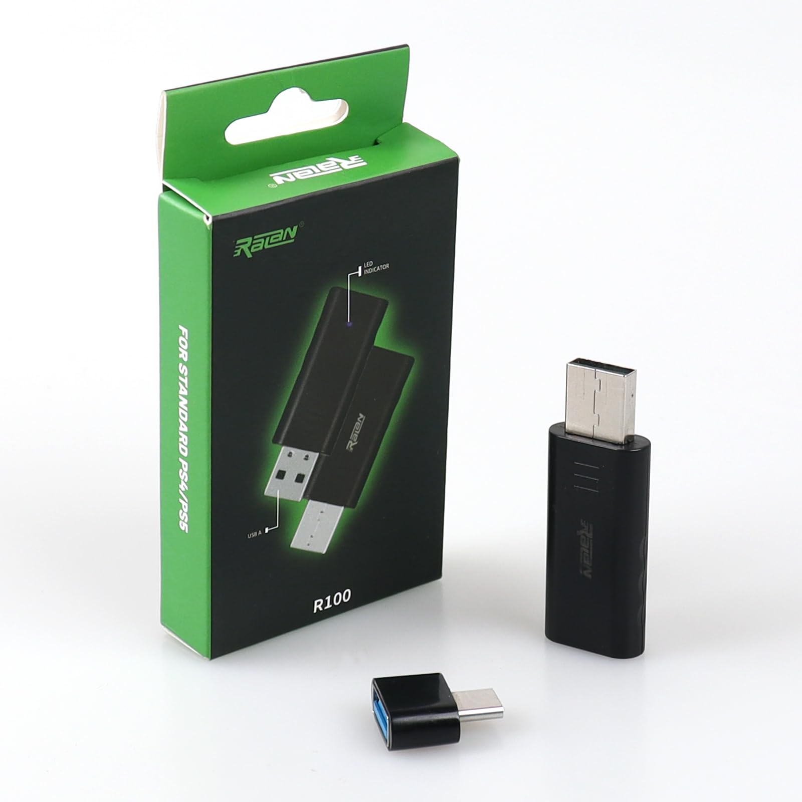 Snapklik.com : RALAN Bluetooth Controller Wireless Adapter For PS4/PS5/PS5 Edge/Switch Pro ...