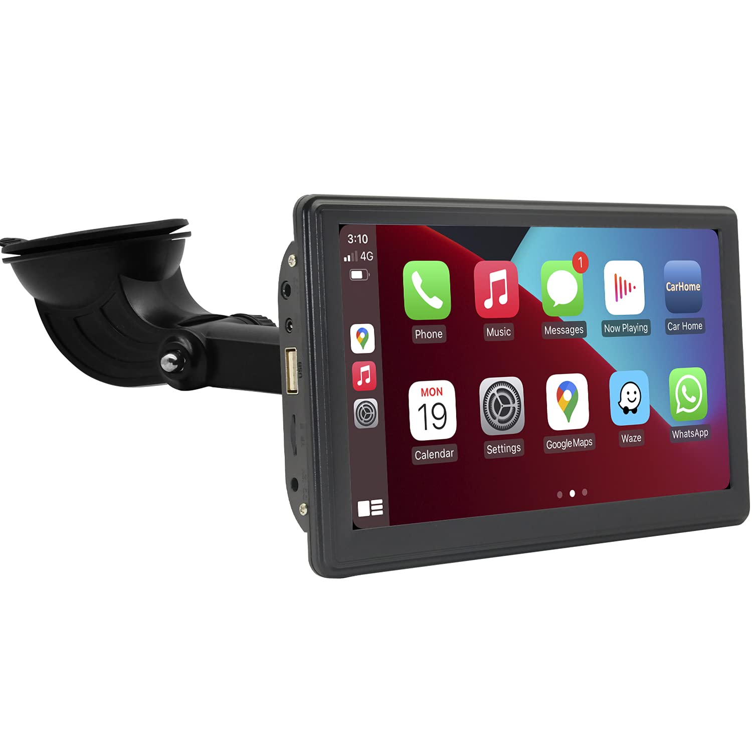 IYING 7 Inch Touchscreen Wireless CarPlay & Android Auto Portable Car ...