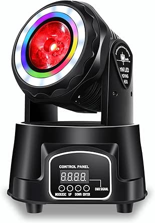 Amazon.com: Telbum DJ Lights 3IN1 Beam & Strobe Moving Head Light 80W ...