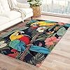 Amazon.com: ZDABAOEC Parrot Rug, 5x7 Rug, Tropical Area Rugs for ...