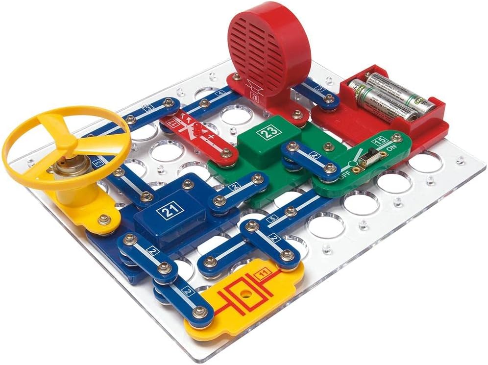 Science Kidz Electronics Kit - Electric Snap Circuits for Kids - 188 ...