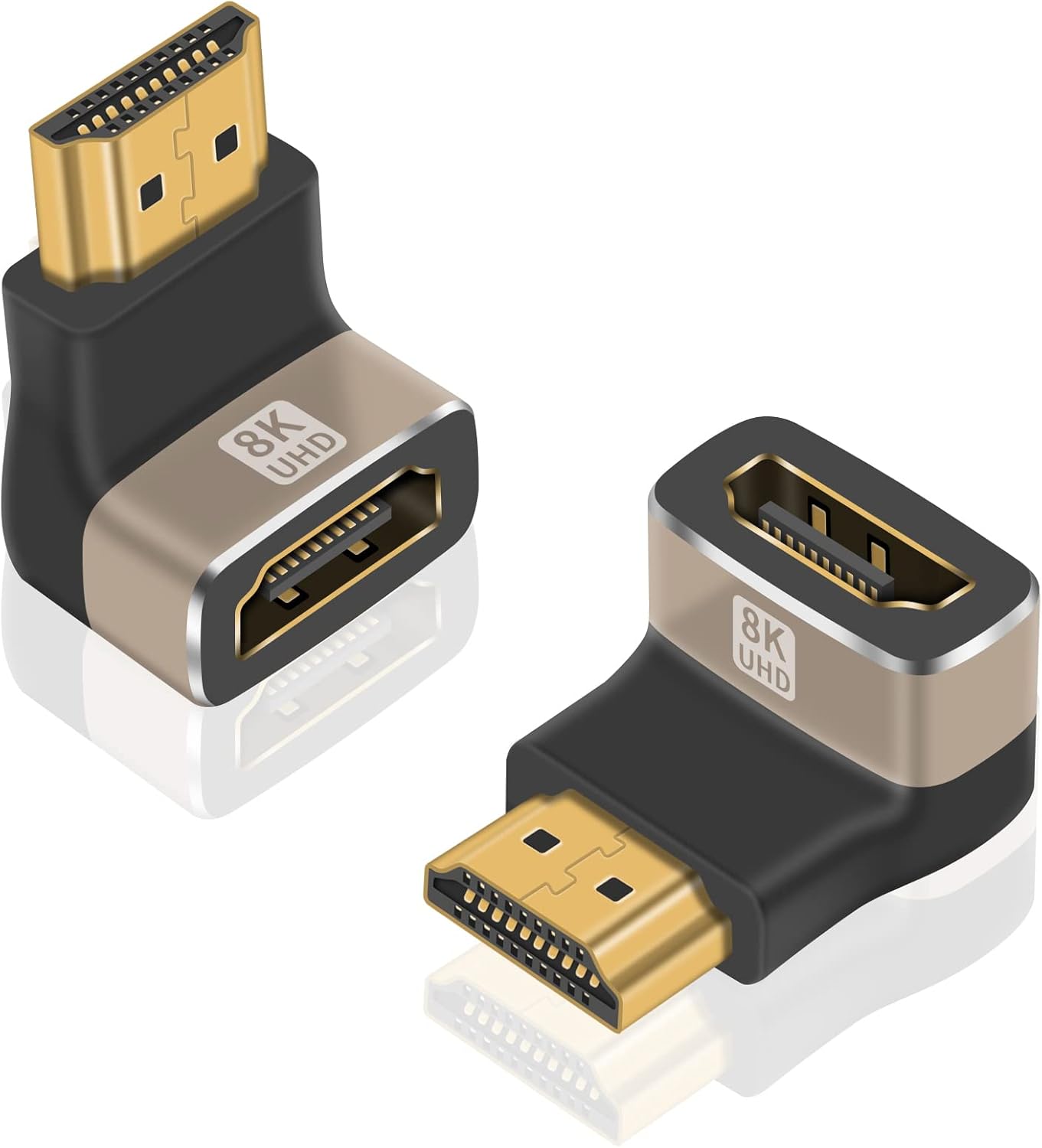 Amazon.com: Duttek Adaptador extensor HDMI 2.1 de 8 K, ángulo ...