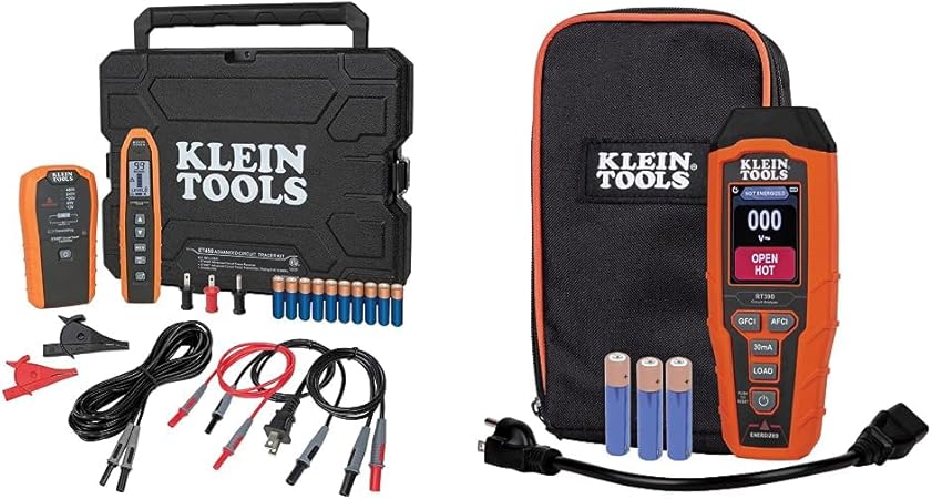 Amazon.com: Klein Tools ET450 Advanced Circuit Breaker Finder and Wire ...