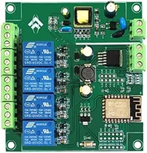 Amazon.com: XLUYCELH 2/4/8 Channel ESP8266 Wireless WiFi Relay Module ESP-12F Development Board ...