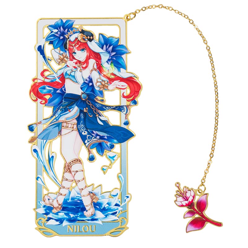 Snapklik.com : Genshin Nilou Bookmark Metal - Xiao, azuha, Hutao ...