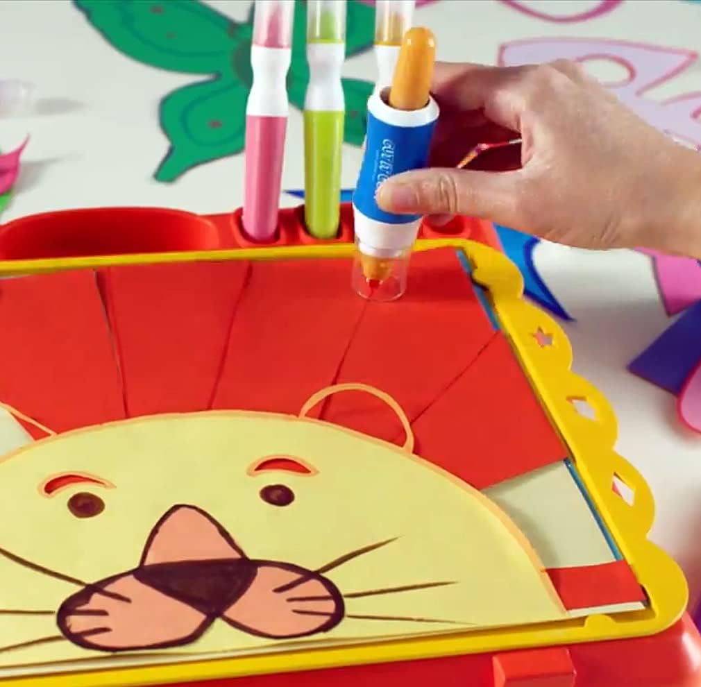 Magic craft set, painting and safely cutting and crafting with special ...