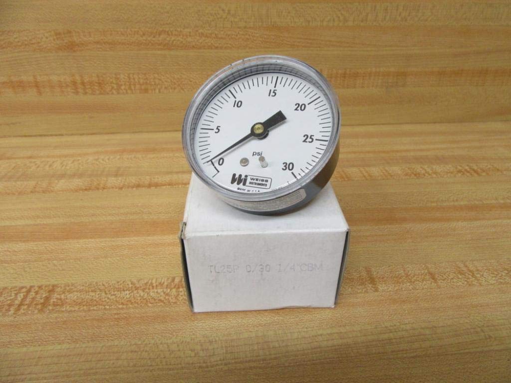 Weiss Instruments TL25P 0/30 Pressure Gauge TL25P030: Industrial ...