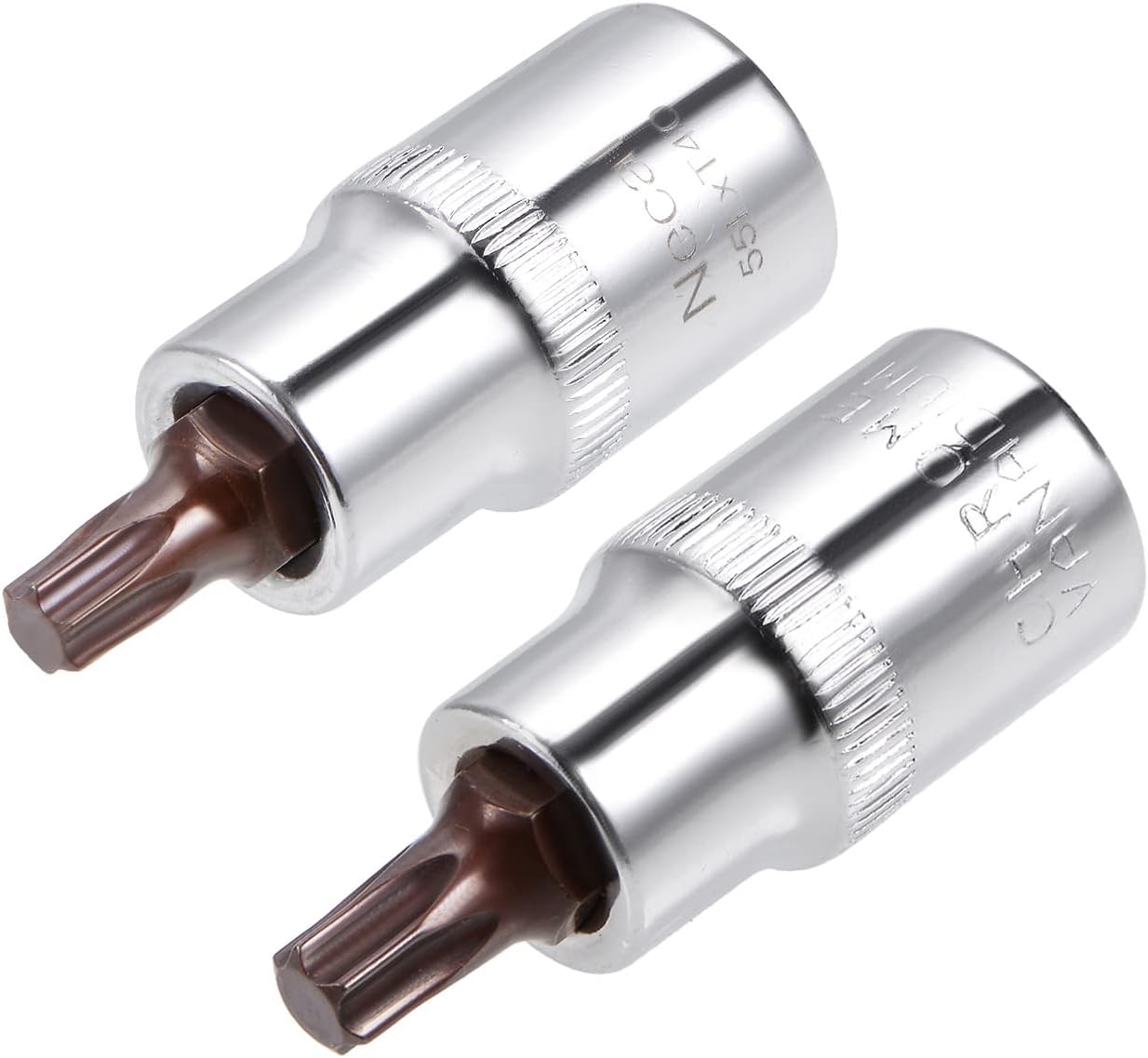 Amazon.com: uxcell 1/2-Inch Drive T40 & T45 Torx Bit Socket S2 Steel ...