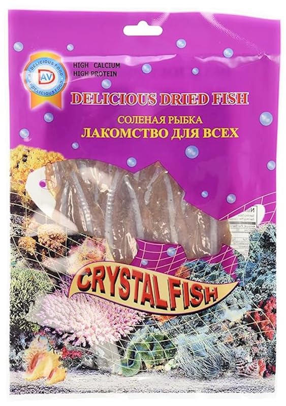 Amazon.com: AV Delicious Crystal Fish Dried Fish Snack 3.5oz - Savory ...