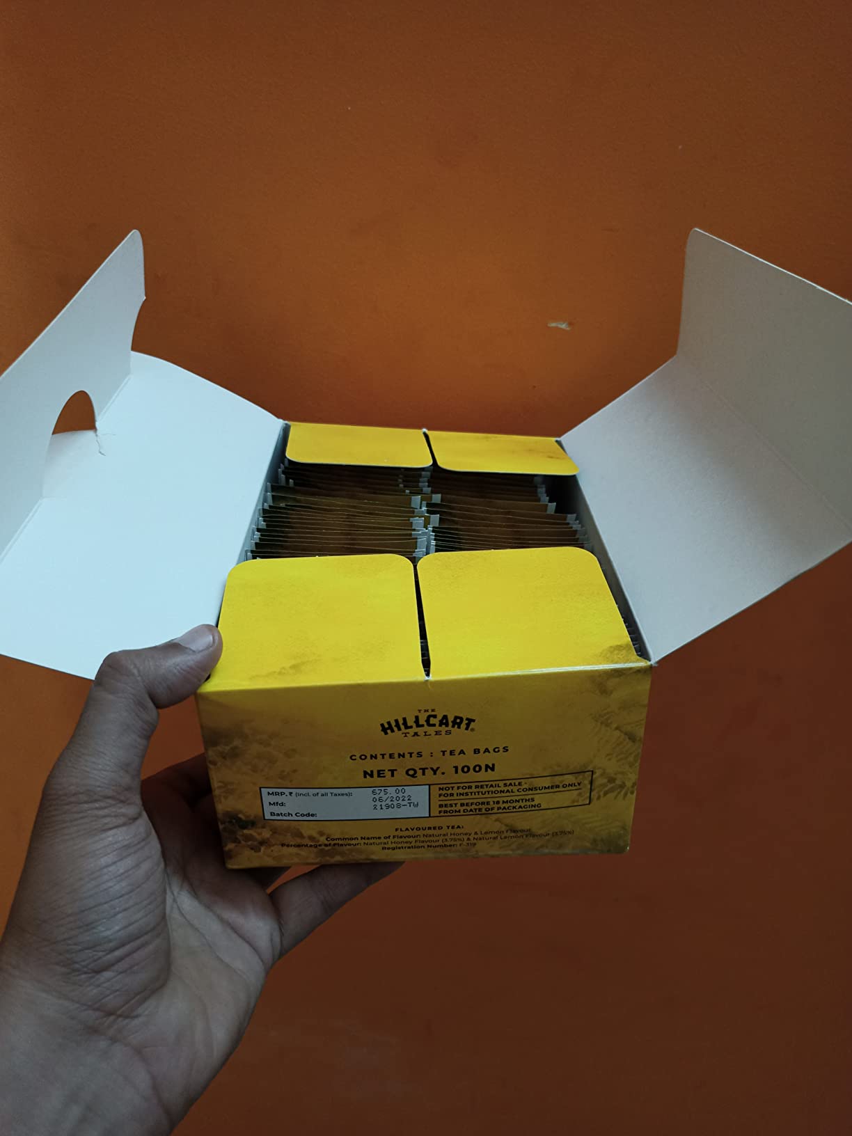 Timeless Blends Lemon Honey Green Tea - Organic Detox Flavoured Green ...