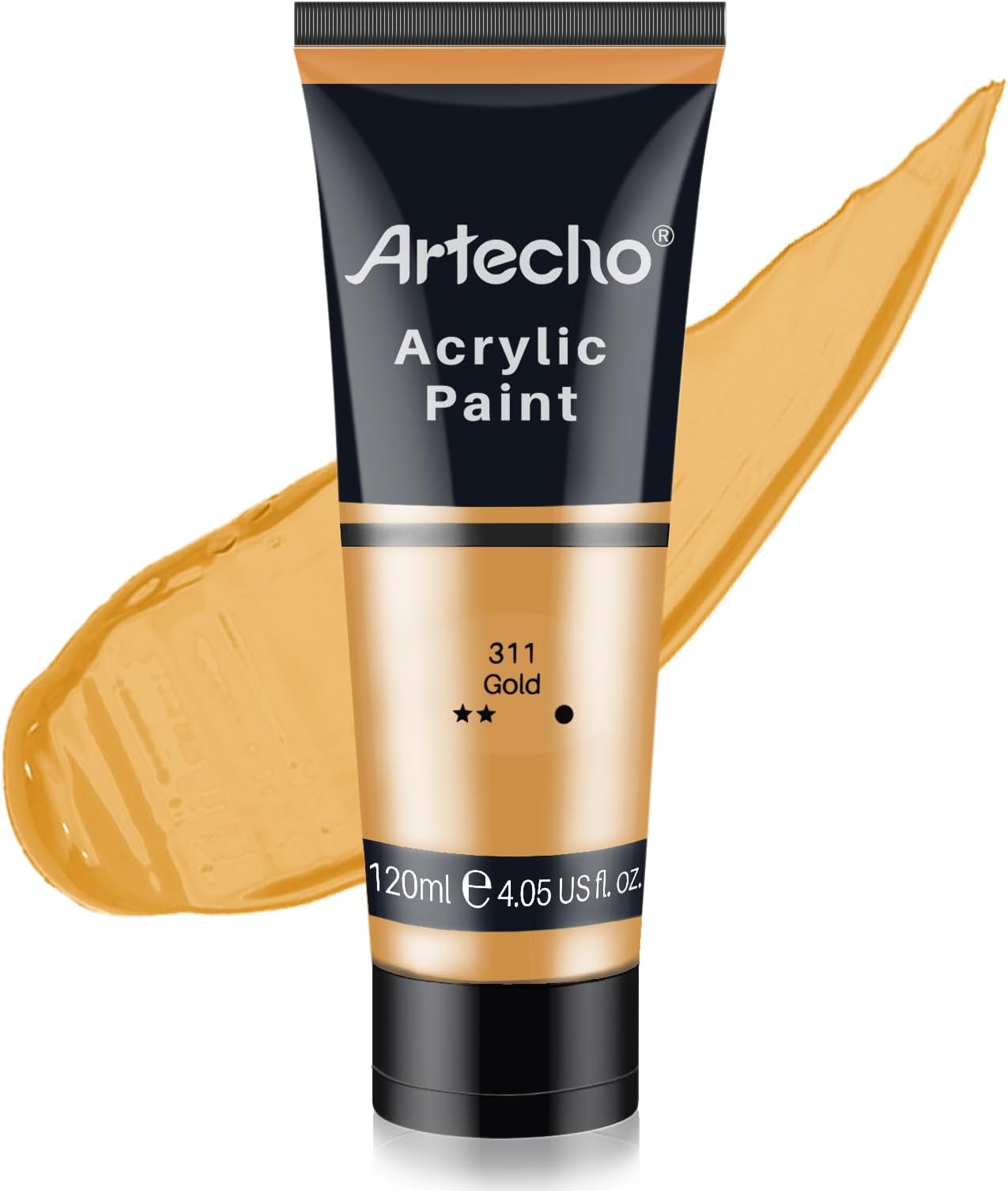 Amazon.com: DecoArt DM-DA071 Dazzling Metallics 2-Ounce Glorious Gold ...