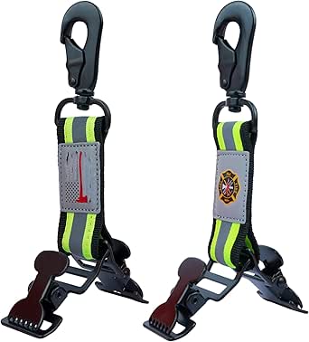 KUNN Firefighter Glove Clips Double End with Creative Pattern Heavy ...